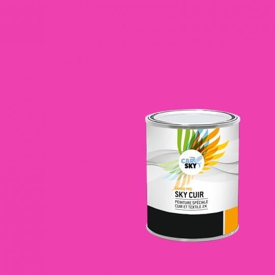 Peinture pour cuir et tissu souple et résistante 2K hydro